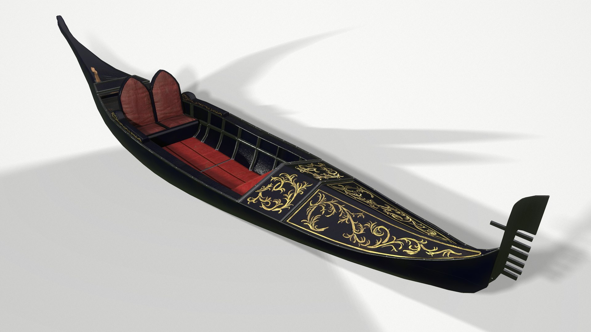 3D gondola model - TurboSquid 1701365