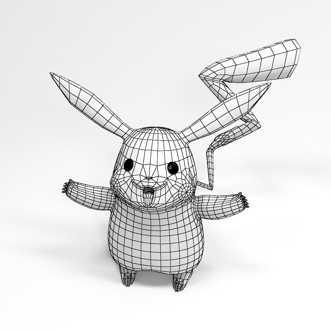 3d Model Of Japanese Pokemon
