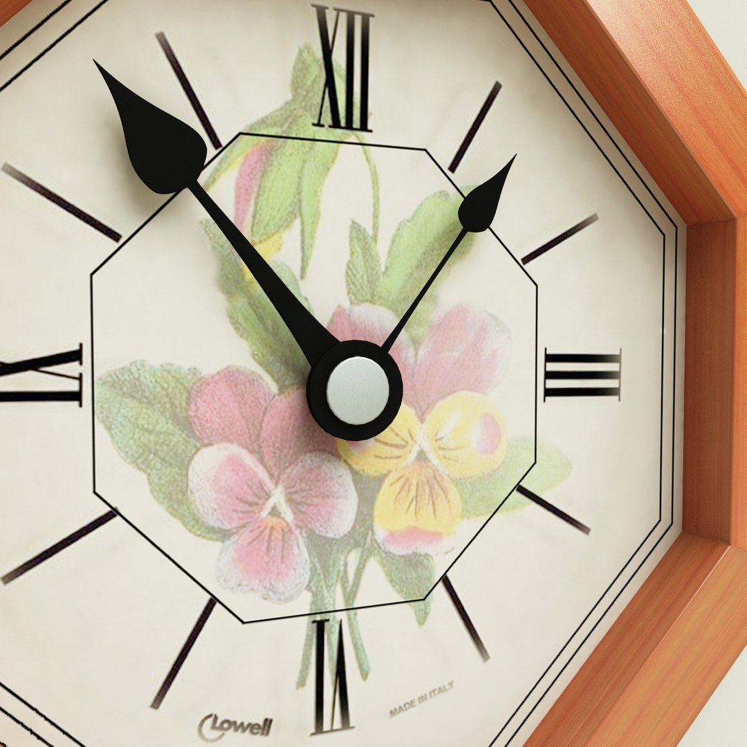 Wall Clock V3 3d 3ds
