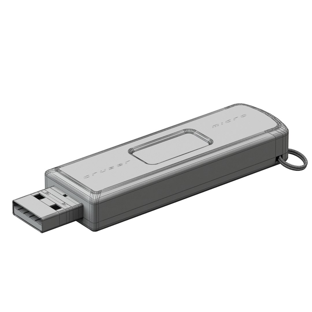 Usb Drive 3D Model - TurboSquid 1504290