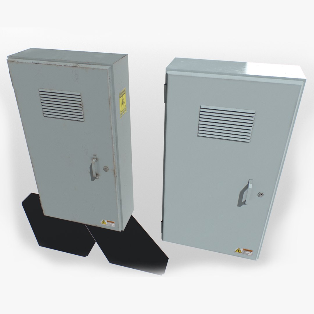 Fuse box model - TurboSquid 2085815