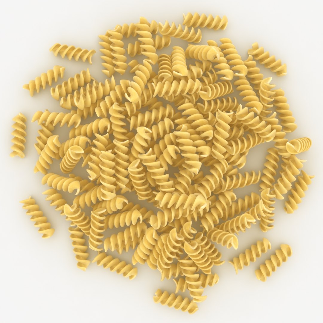 Realistic Dry Pasta Pile 3D Model - TurboSquid 1212182