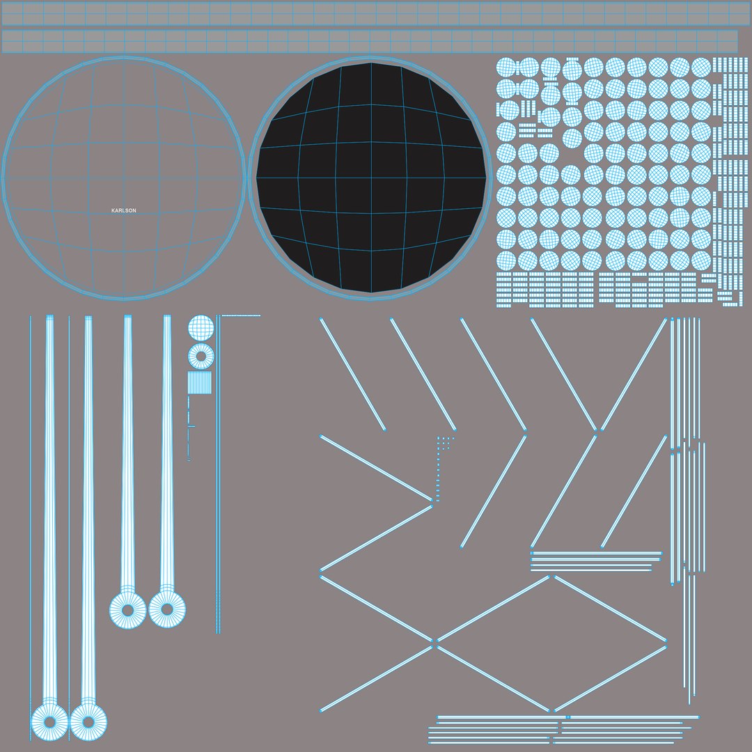 3D model clock wall karlson - TurboSquid 1381438