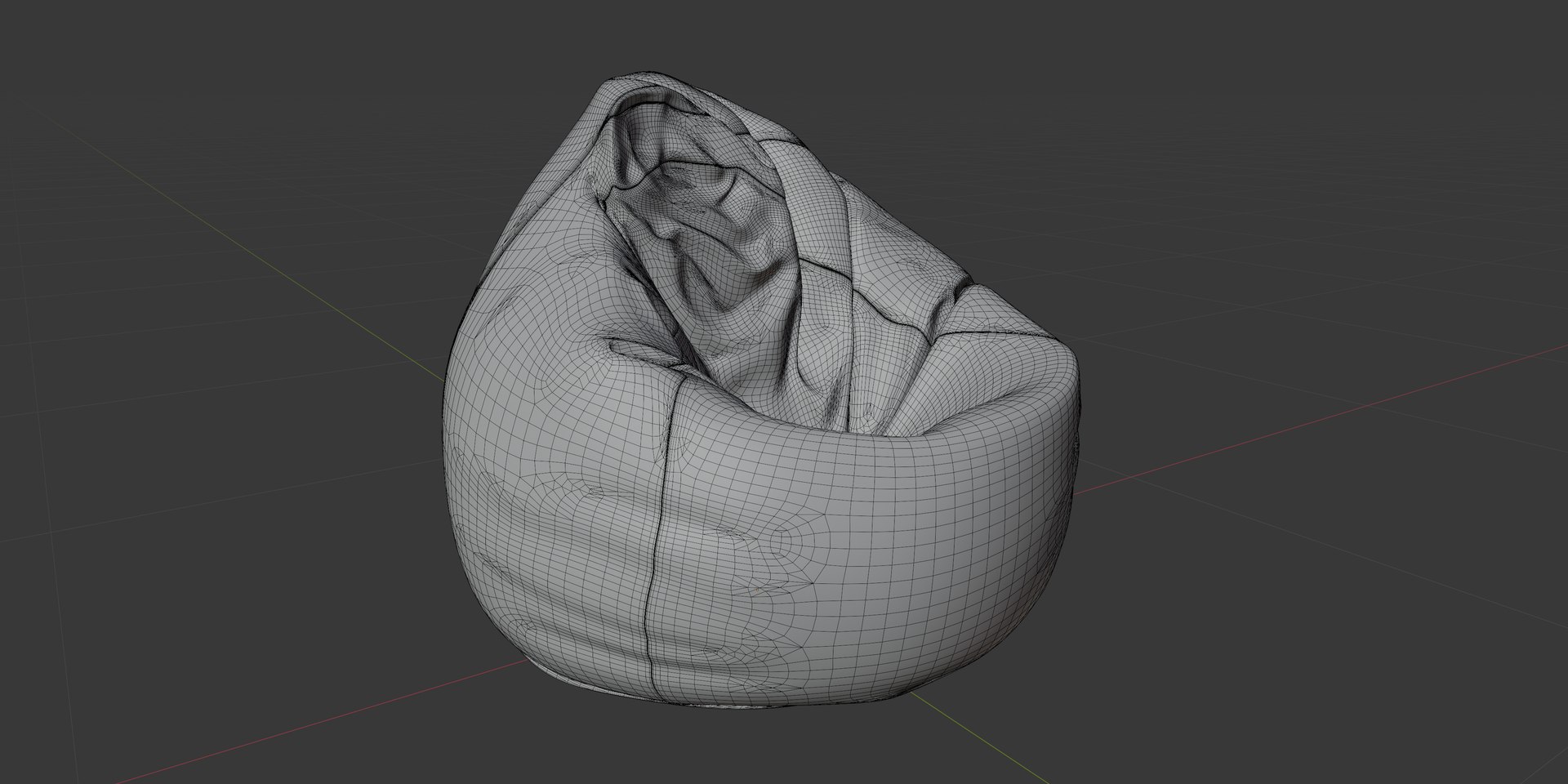 3D Bean Bag Model - TurboSquid 2243006