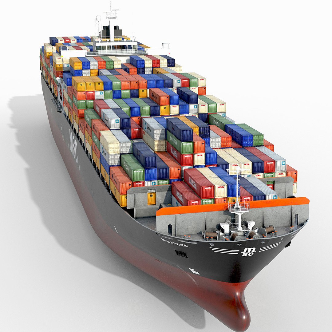 Container Ship 3D Model - TurboSquid 1475525