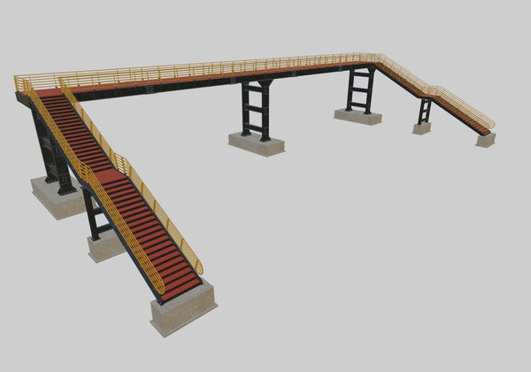 Bridge Railing Blender Models for Download | TurboSquid