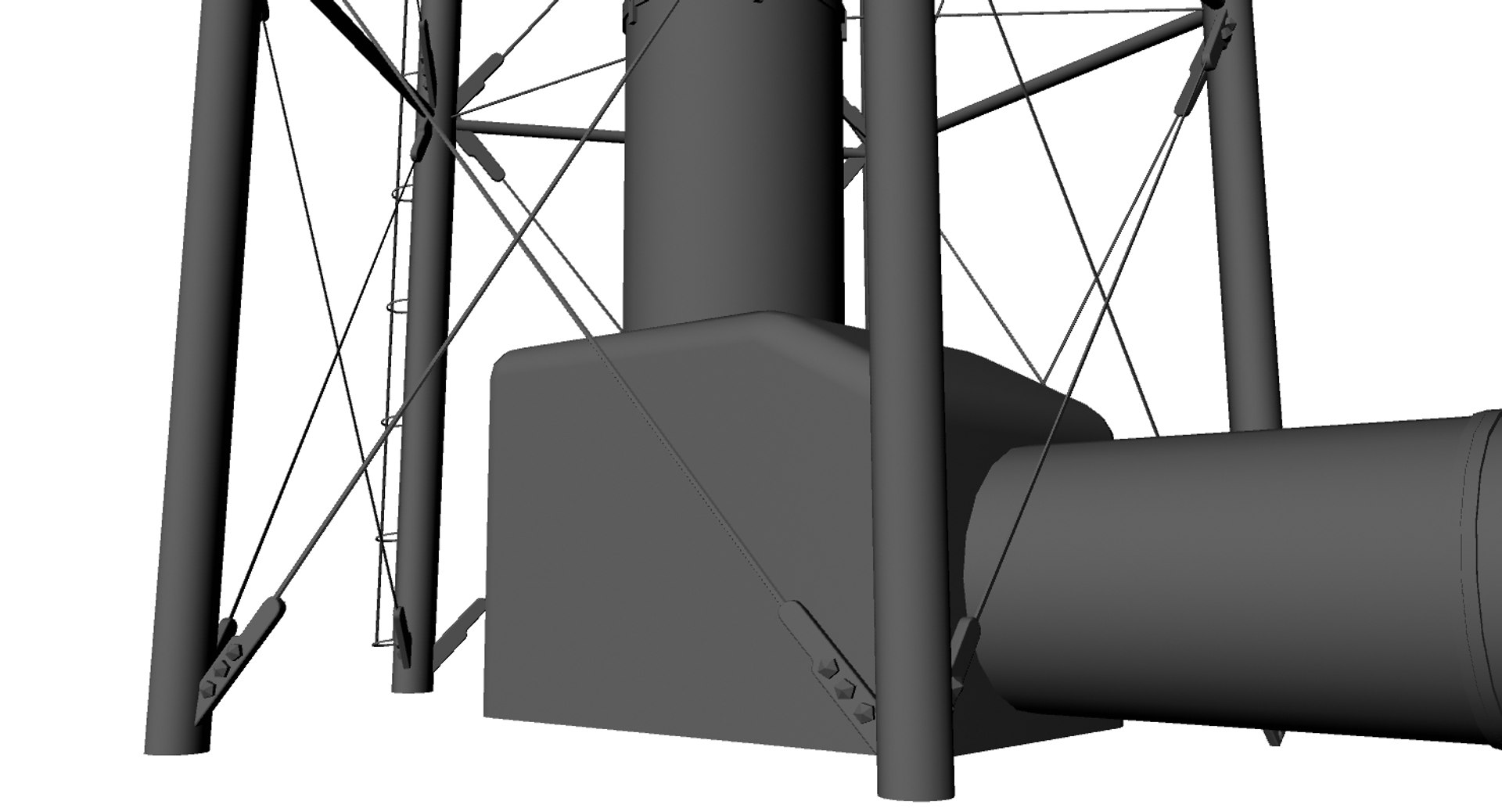 Water Tower Launch Site 3d Ma