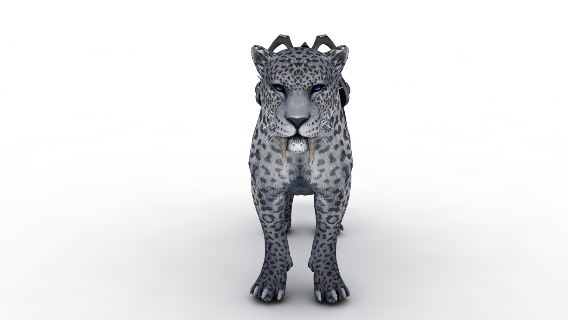 3D Snow Leopard - TurboSquid 1996772