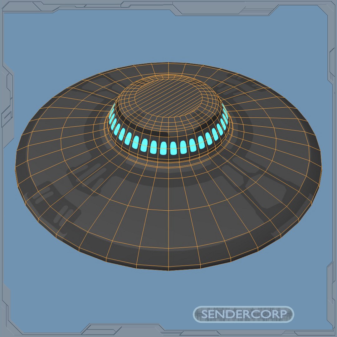 3d Model Ufo