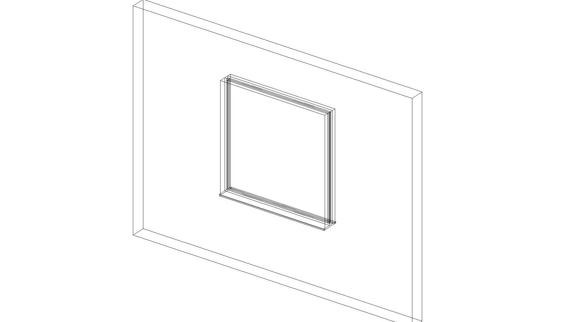 3D Plain Fixed Window Model - TurboSquid 2006380