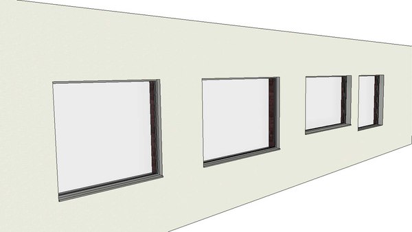 3D Plain Fixed Window model - TurboSquid 2006380