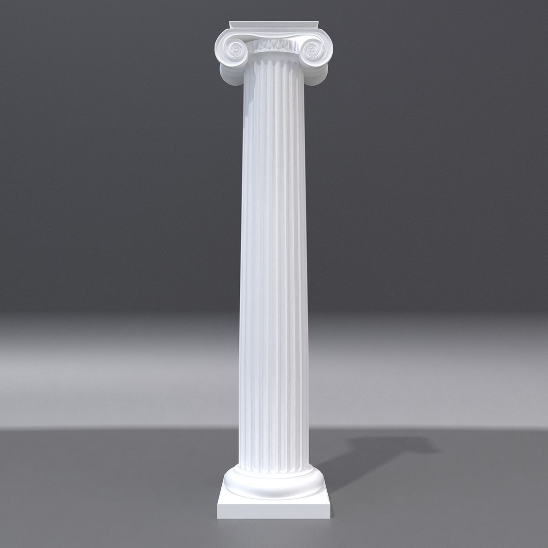3d Antique Column 2