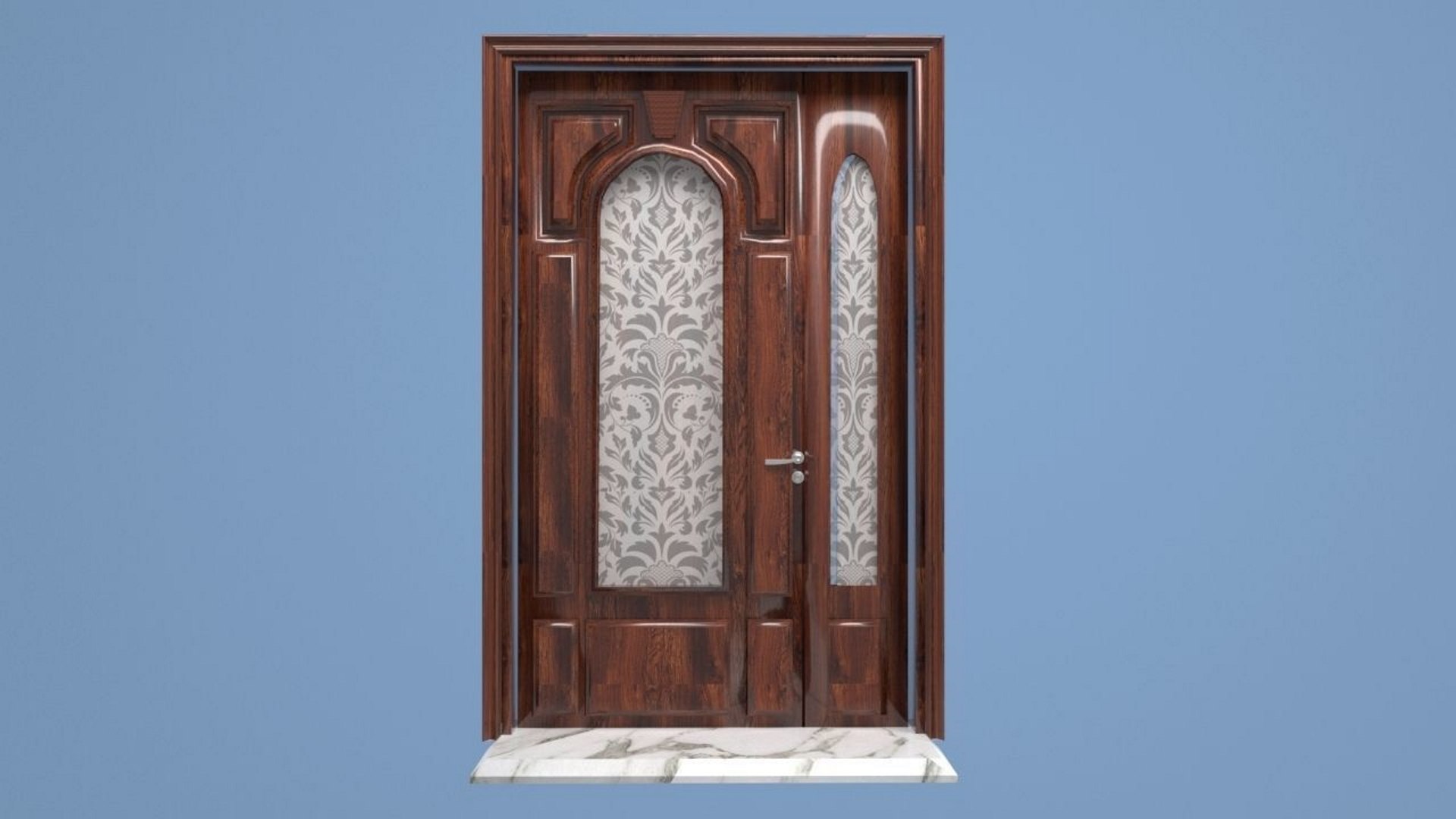 3D Main Door 2 Model - TurboSquid 1564403