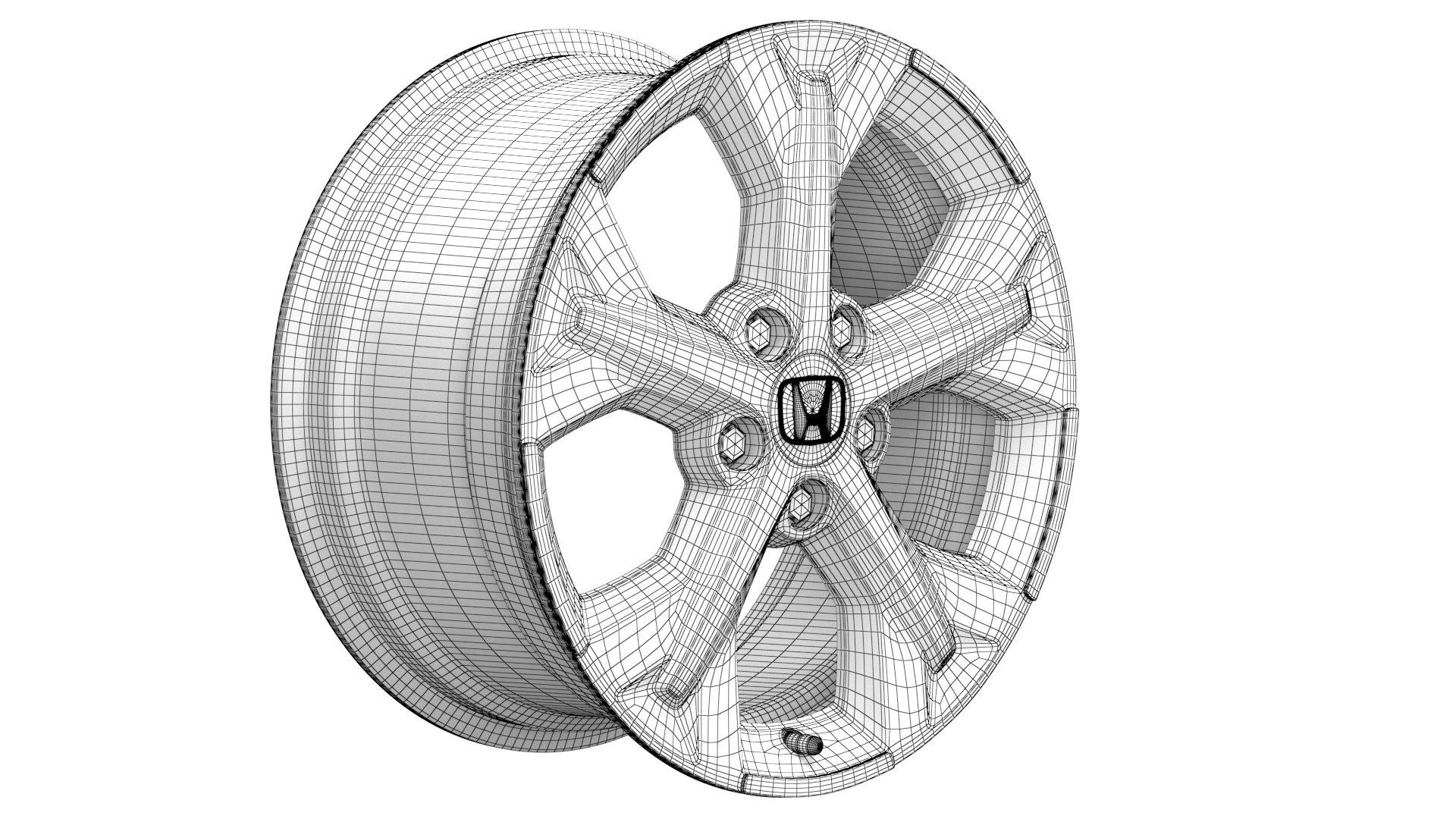 Honda Hr-v Rim 3D Model - TurboSquid 2105844