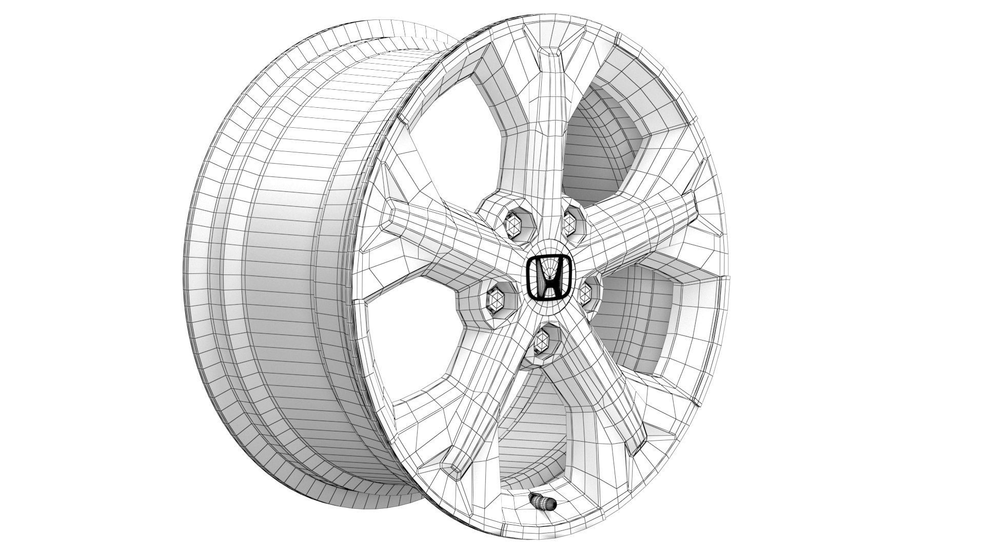 Honda Hr-v Rim 3D Model - TurboSquid 2105844