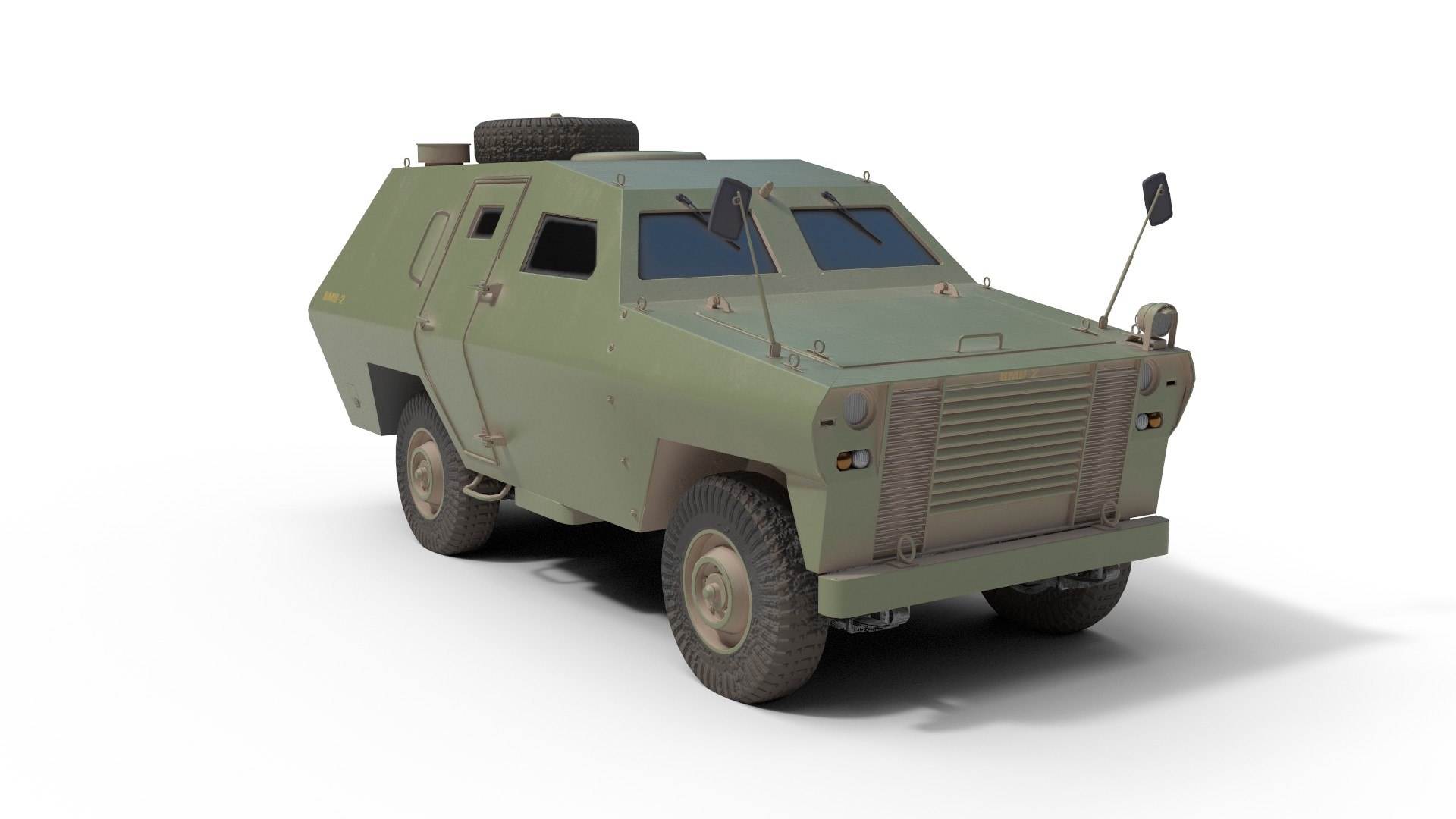 BMU-2 3D Model - TurboSquid 2390328