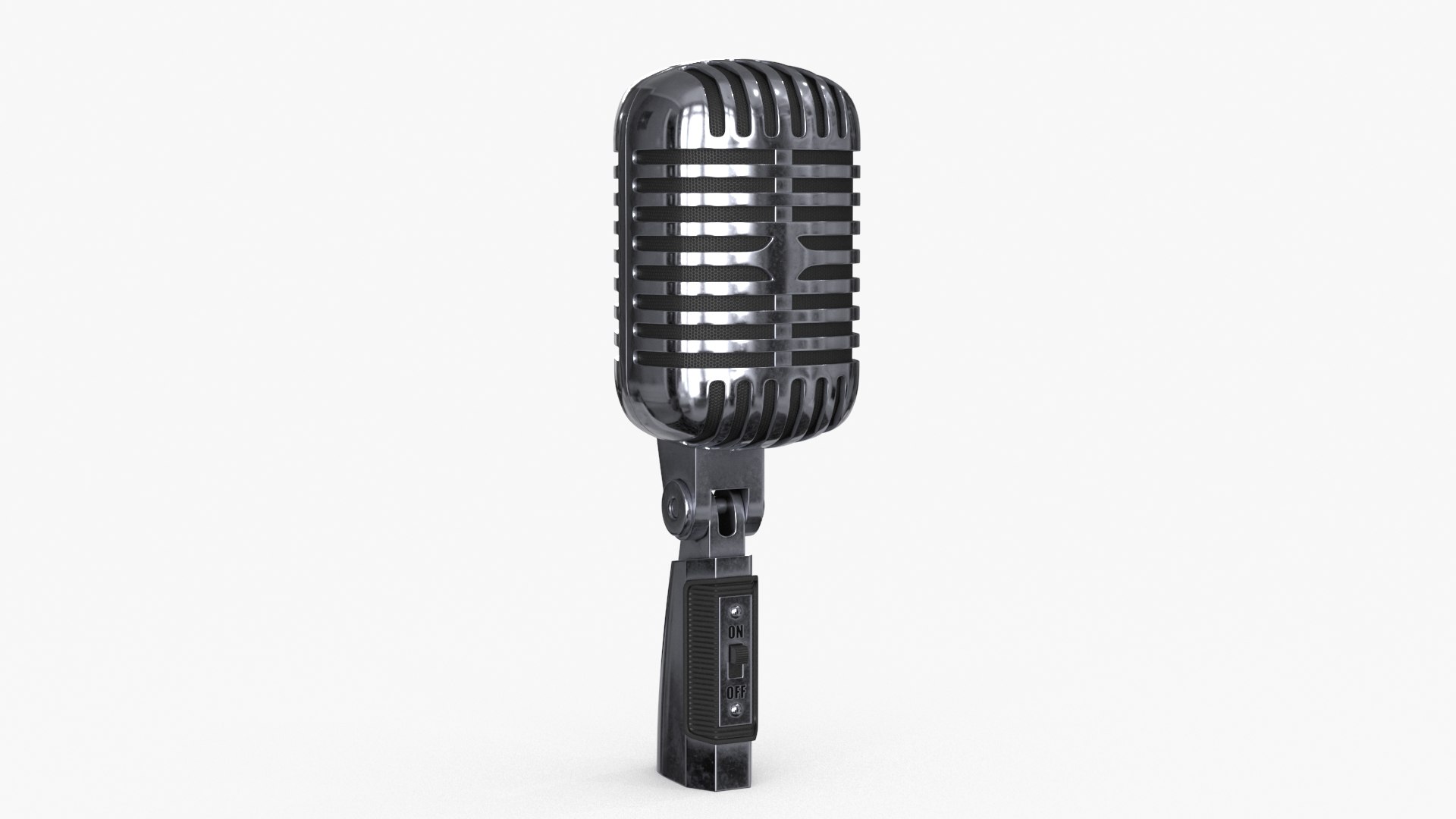 Microphone Vintage 3D Model - TurboSquid 2120891