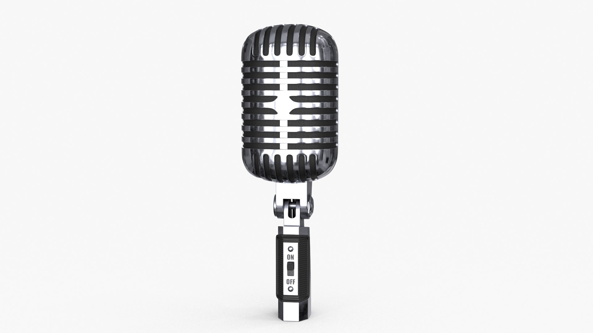 Microphone Vintage 3D Model - TurboSquid 2120891