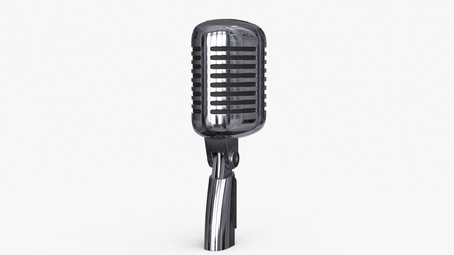 Microphone Vintage 3D Model - TurboSquid 2120891