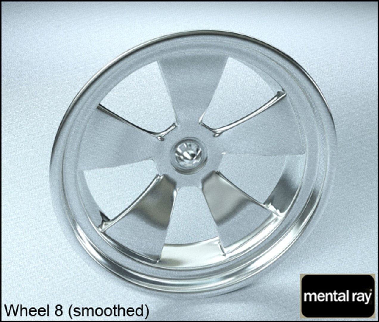 Wheel 8 3d Model