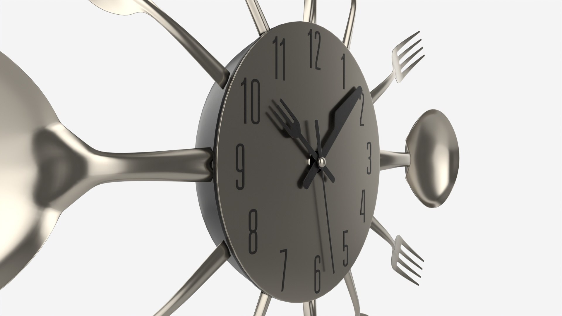 3D Modern Design Large Wall Clock 07 - TurboSquid 1920967