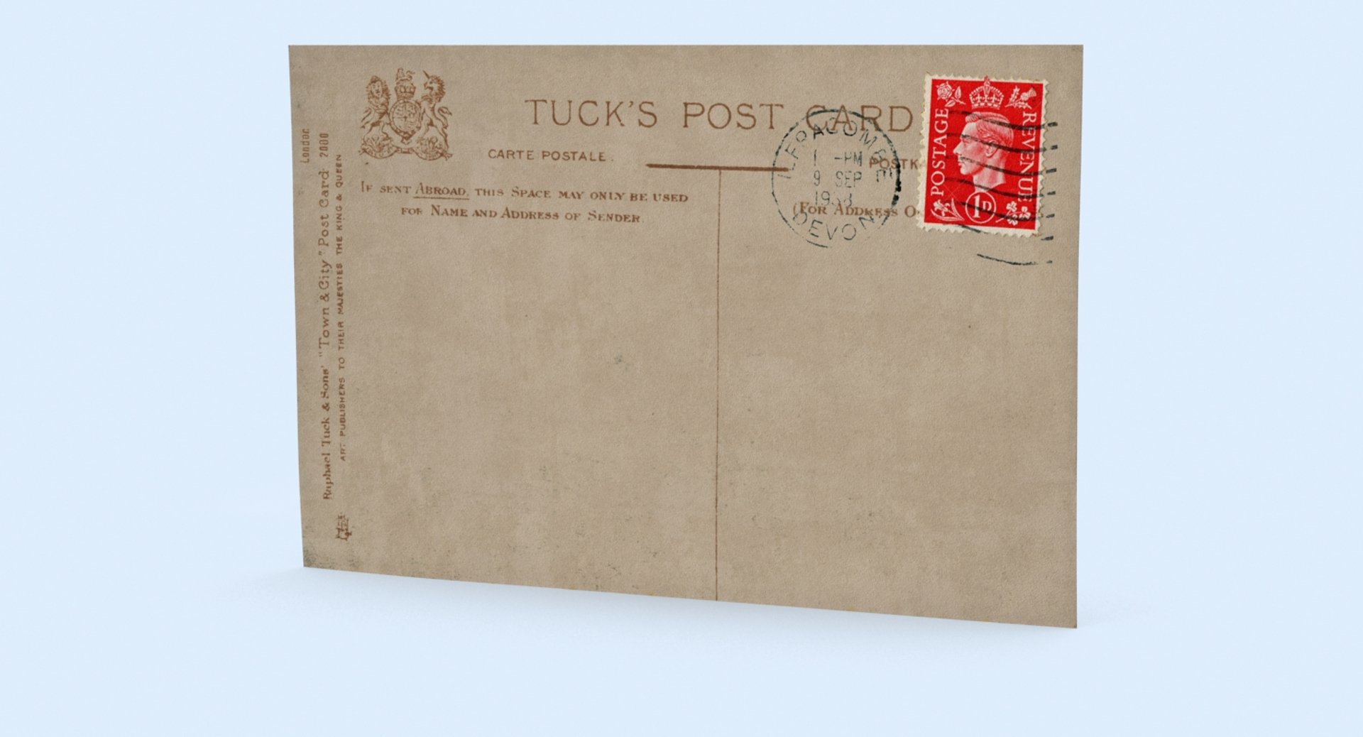 postcard 02 3d max