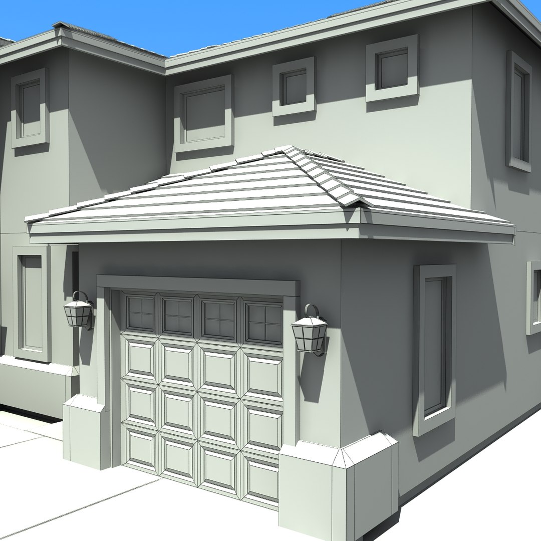 3ds house homes dwelling