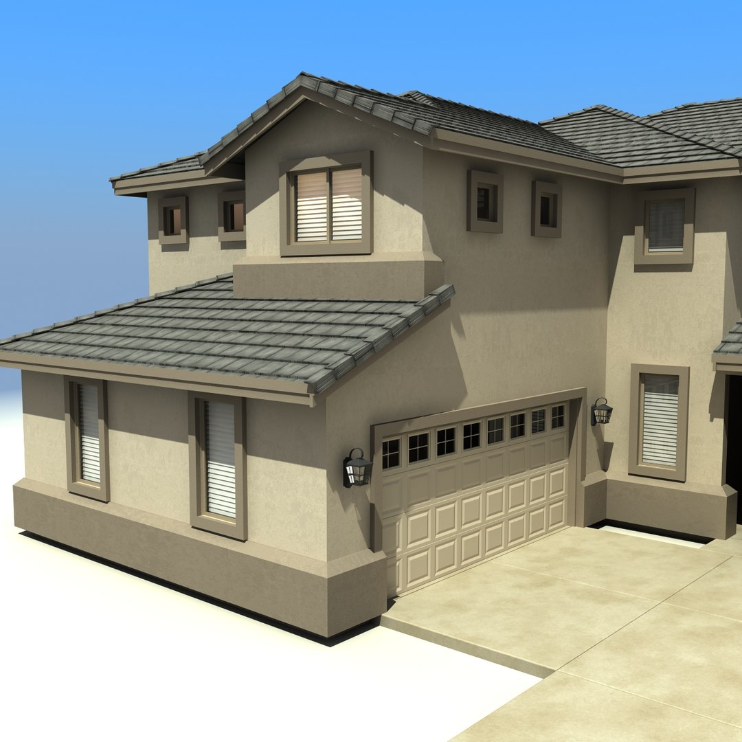 3ds house homes dwelling
