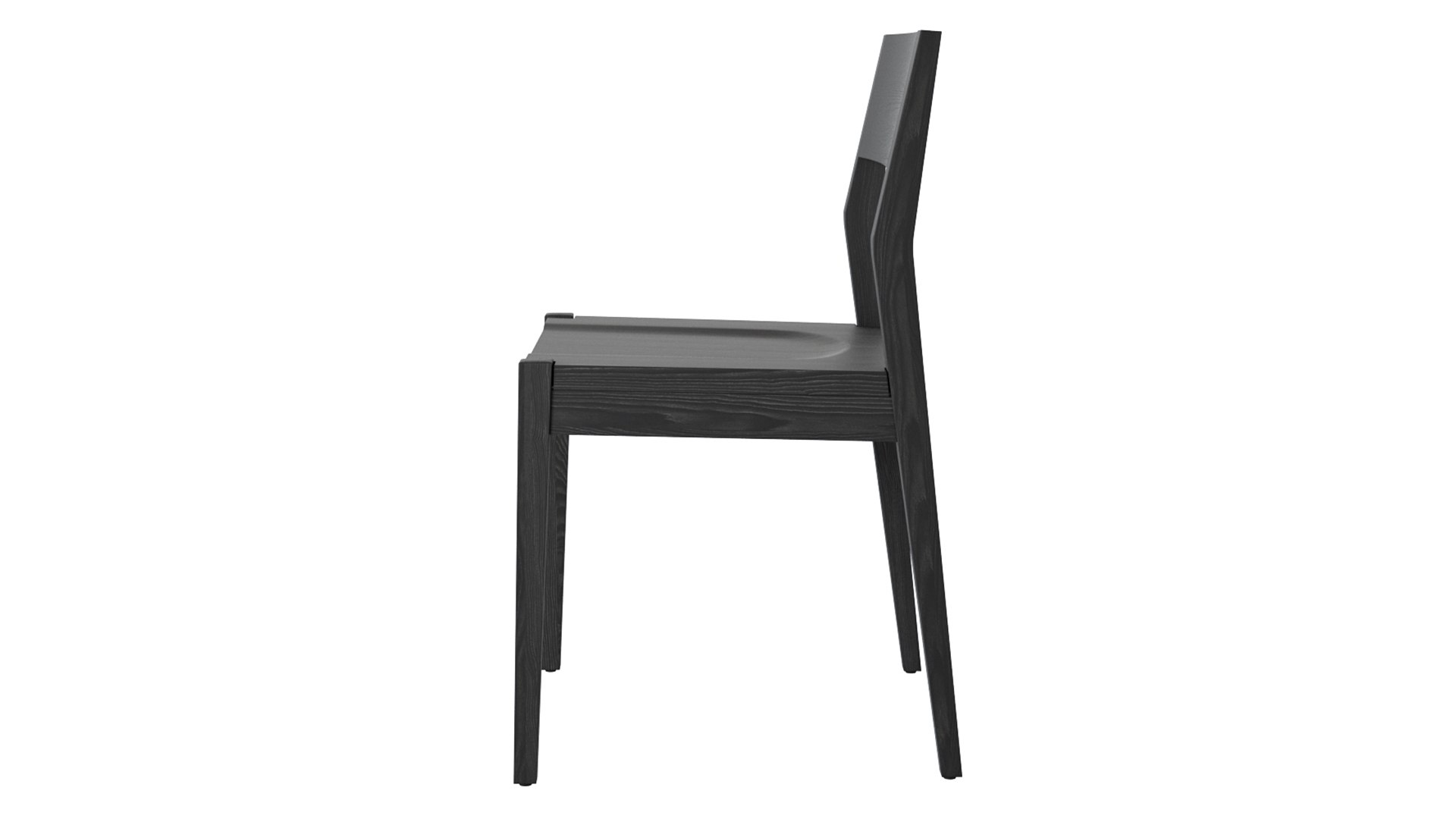 Rejuvenation Bayley Chair With Wood Seat 3D Model - TurboSquid 2205771