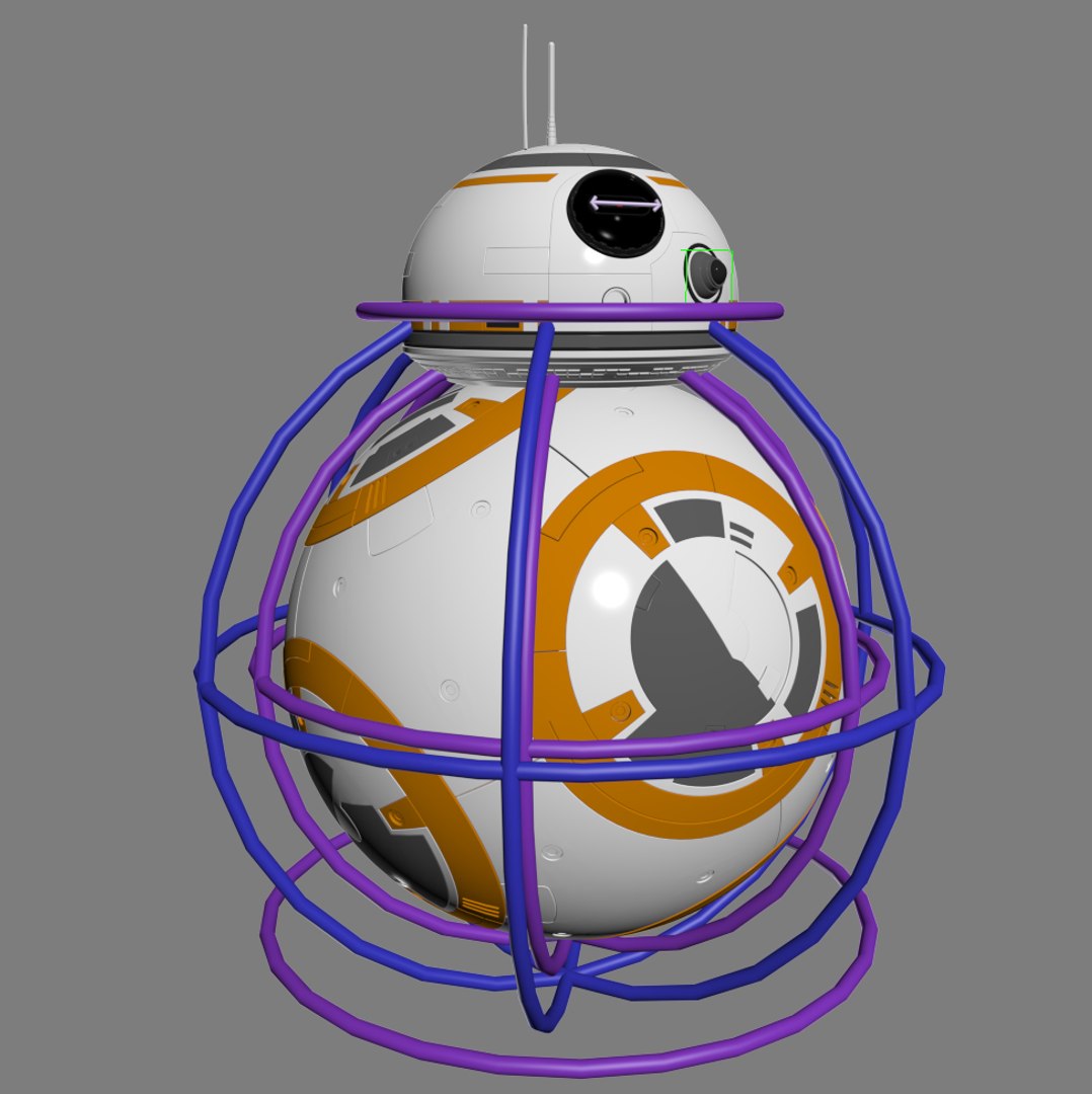 star wars bb-8 3d model