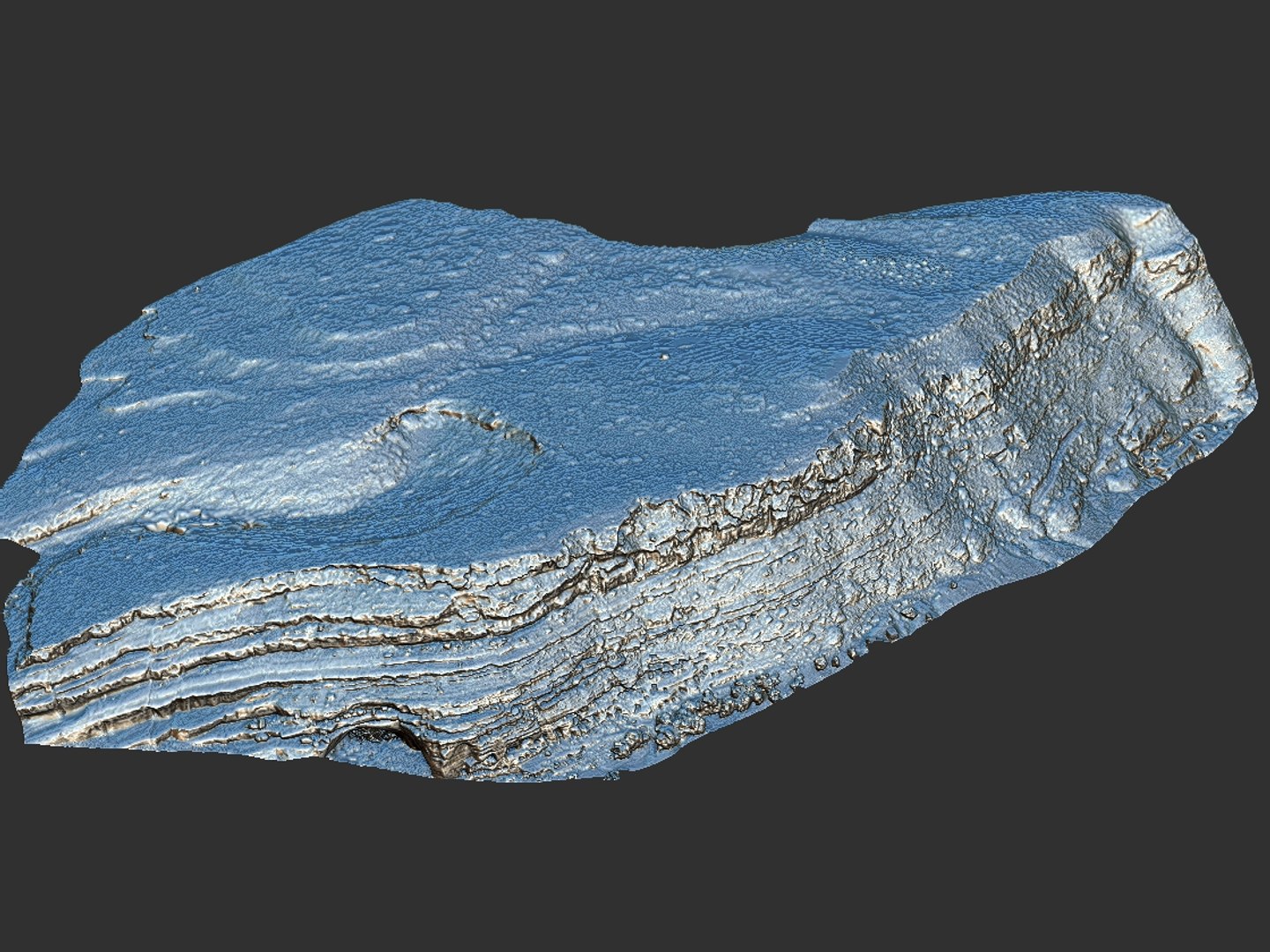 3D Clif On A Beautiful Island Model - TurboSquid 1985198