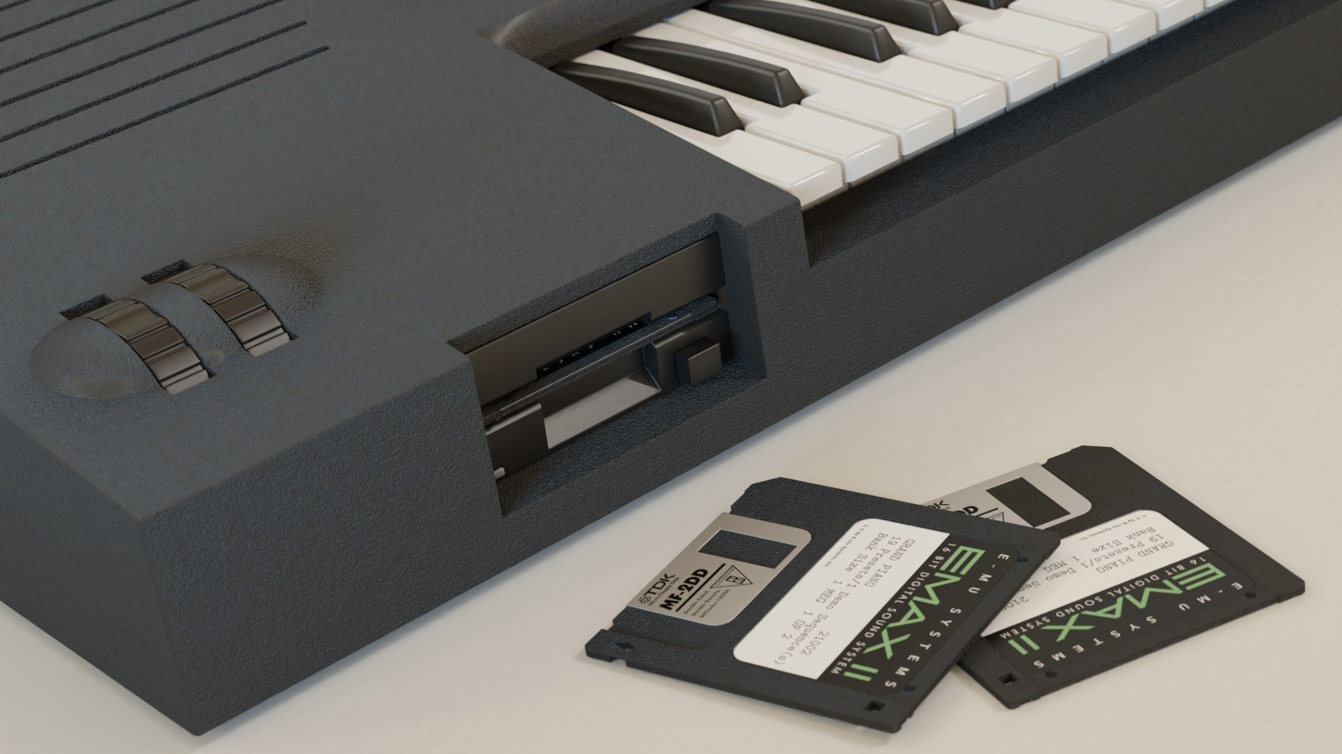 3D Emax Ii E-mu Model - TurboSquid 1710001