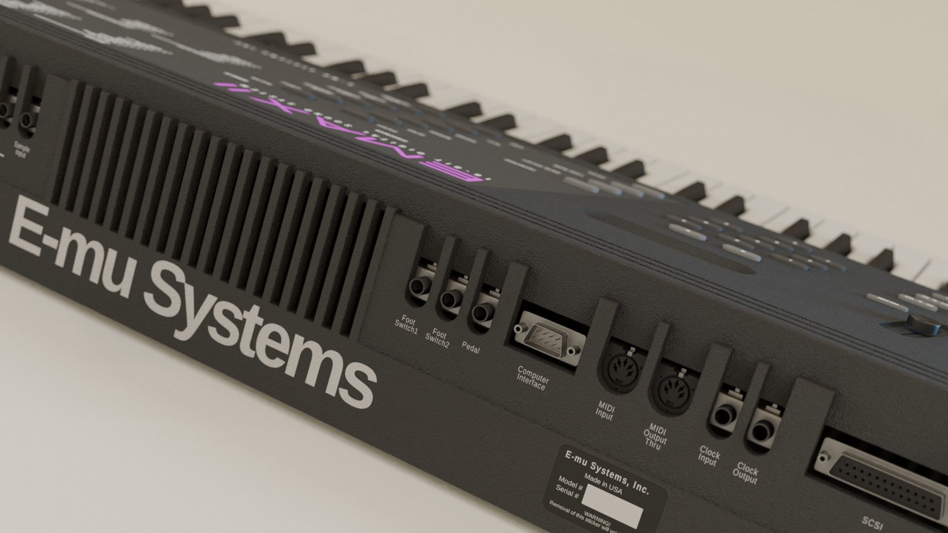 3D Emax Ii E-mu Model - TurboSquid 1710001