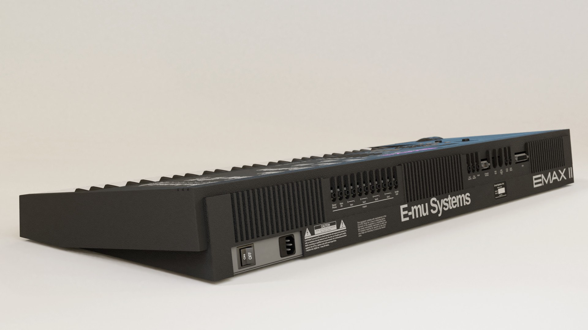 3D Emax Ii E-mu Model - TurboSquid 1710001