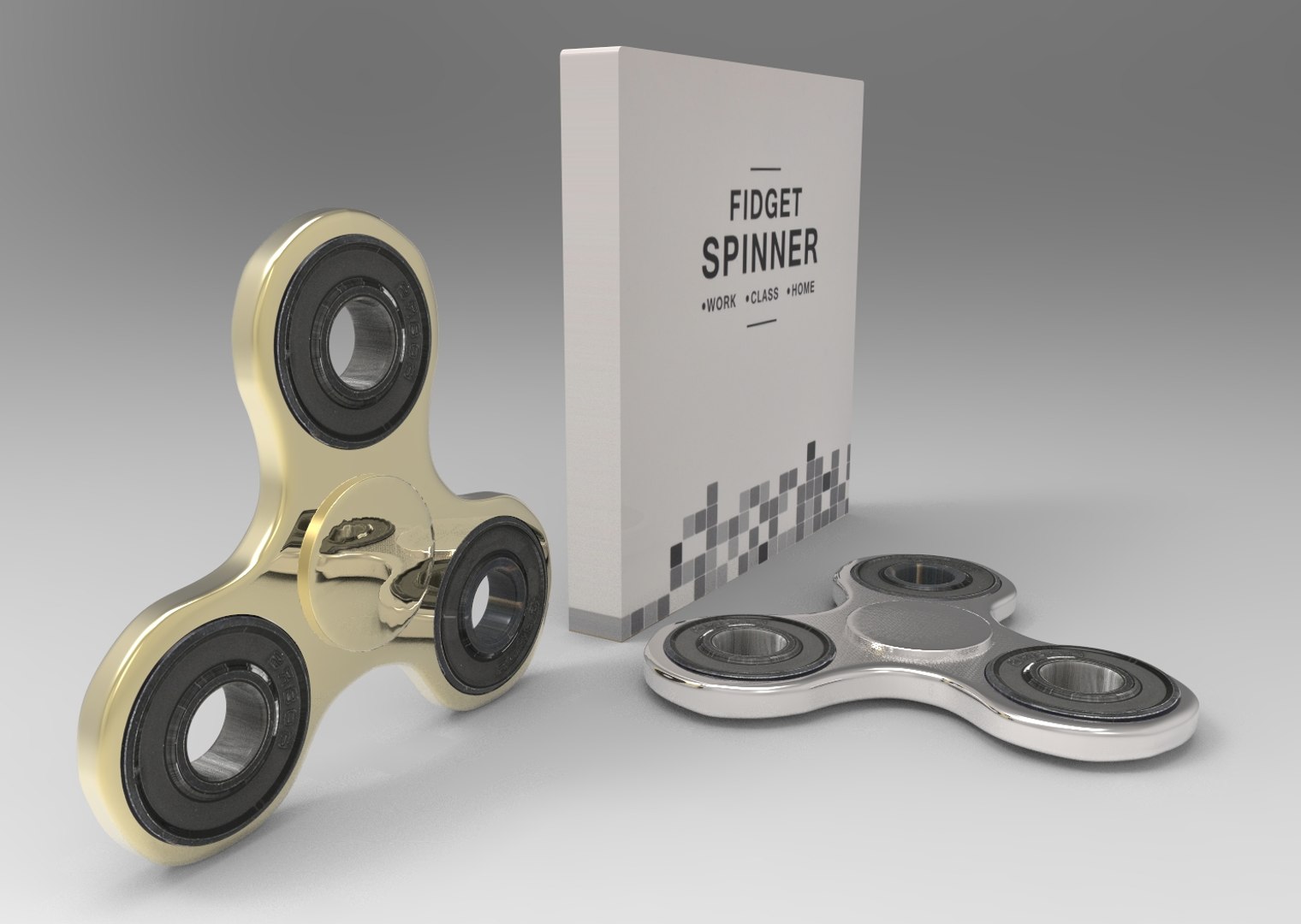 Fidget Spinner Model - TurboSquid 1155763