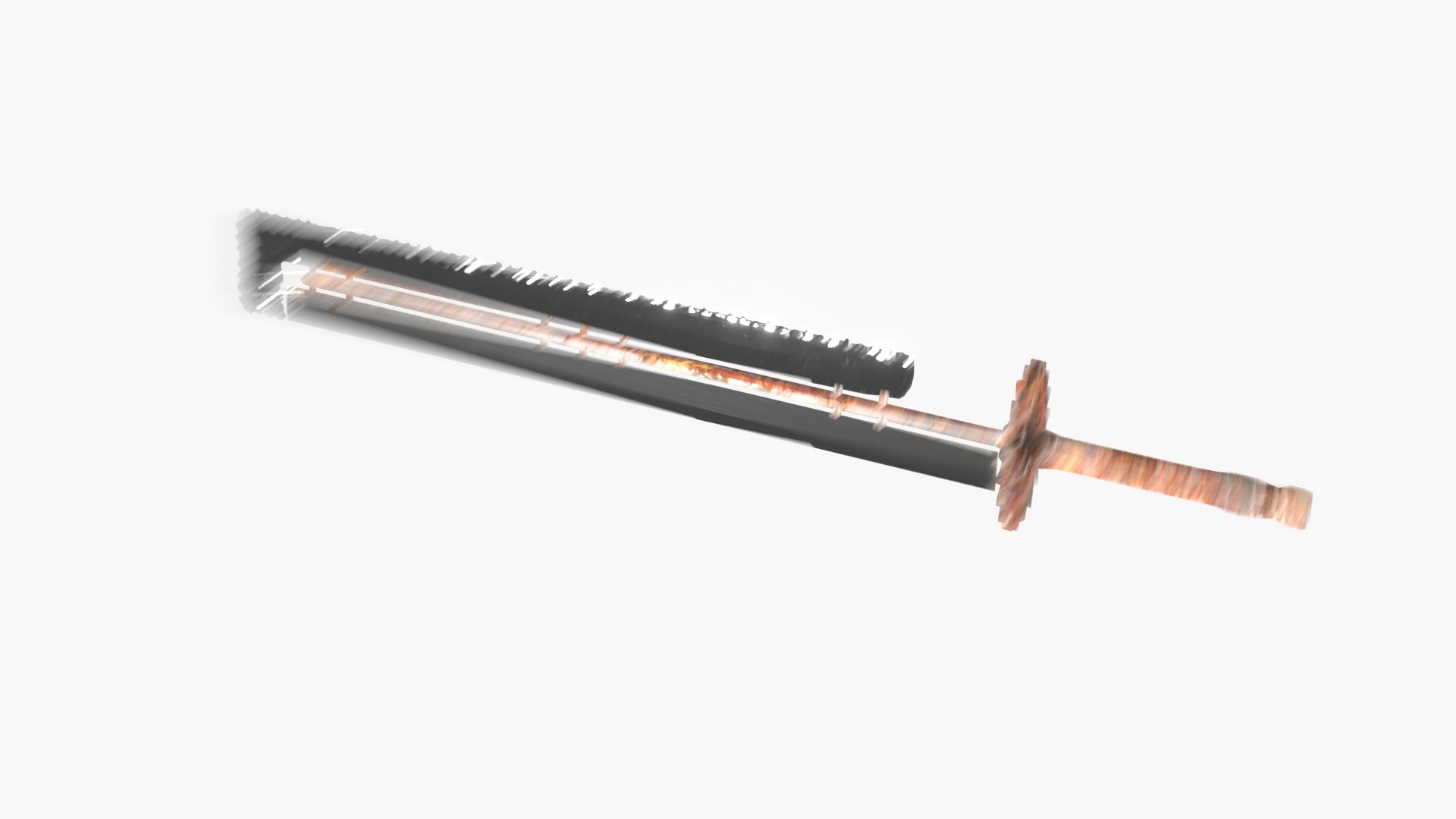 3D Sword Post-Apocalyptic Model - TurboSquid 2084495