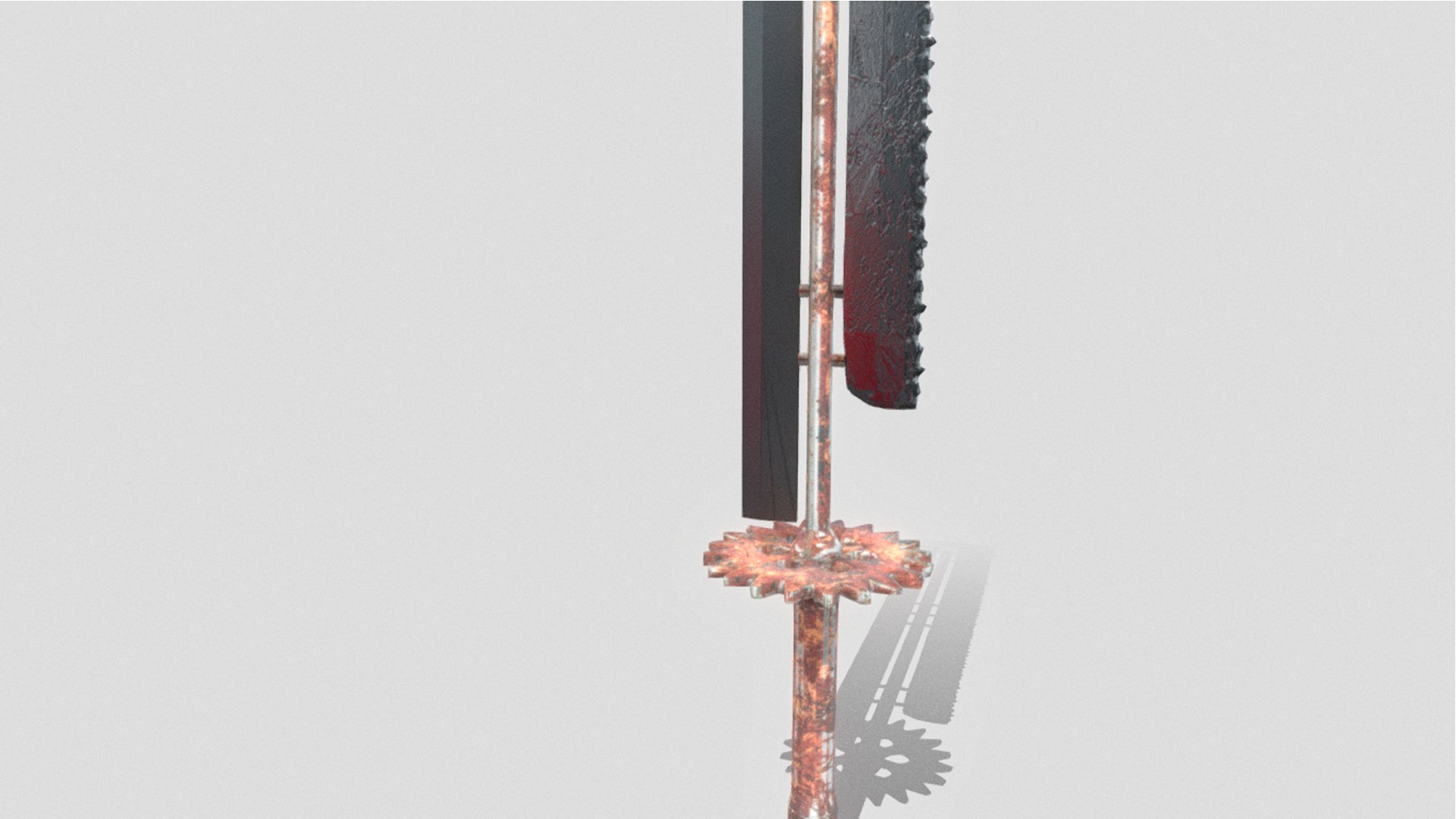 3D Sword Post-Apocalyptic Model - TurboSquid 2084495