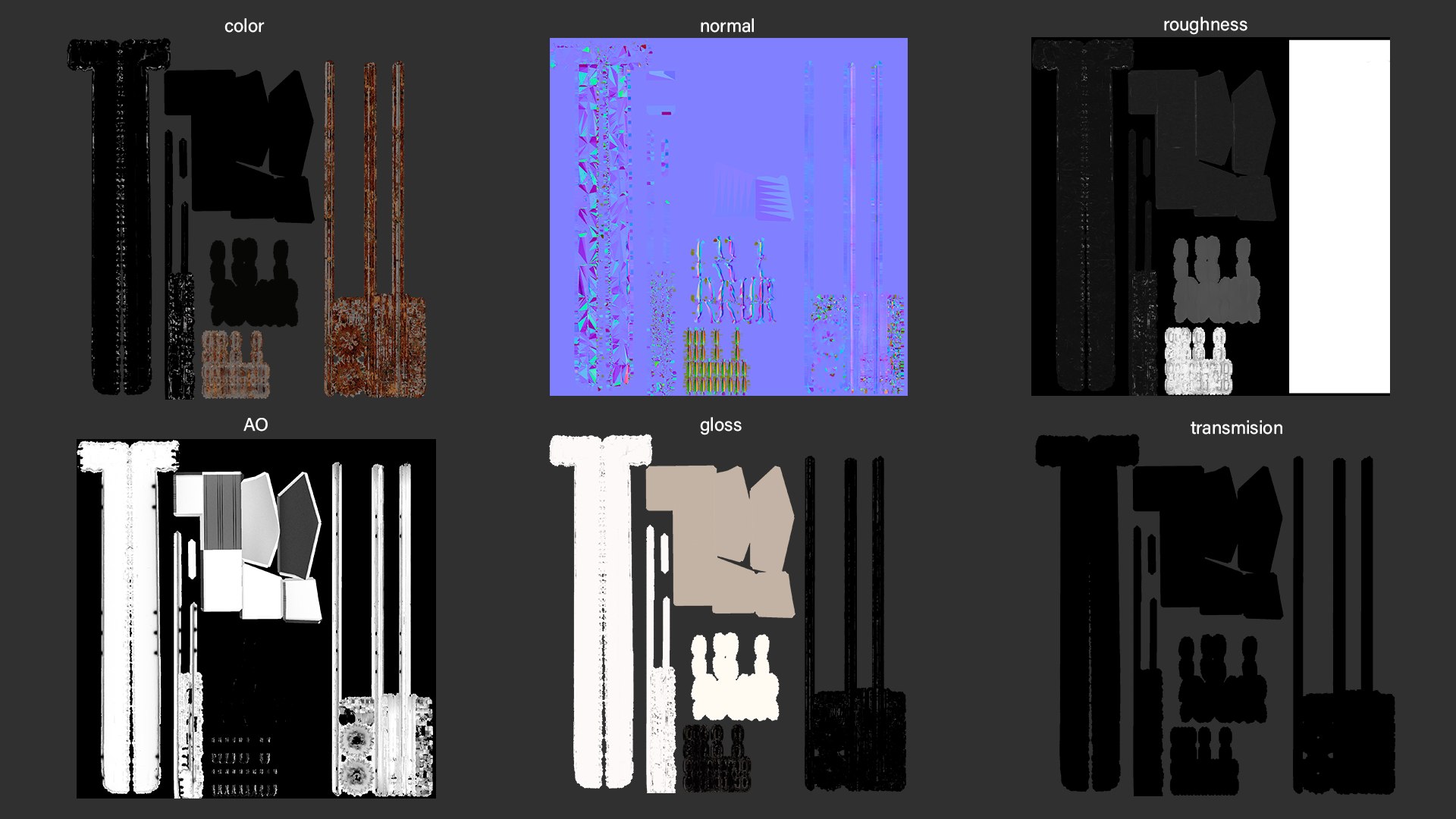 3D Sword Post-Apocalyptic Model - TurboSquid 2084495