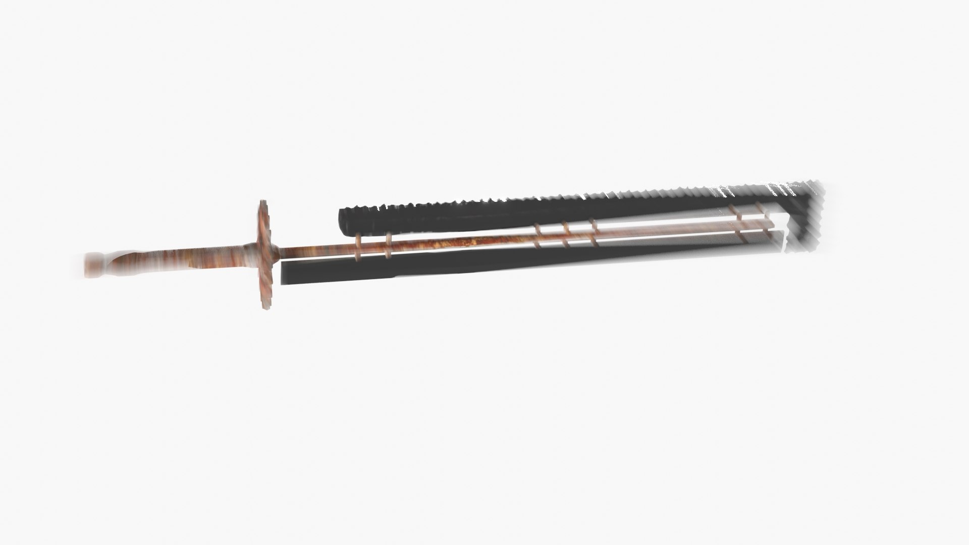 3D Sword Post-Apocalyptic Model - TurboSquid 2084495