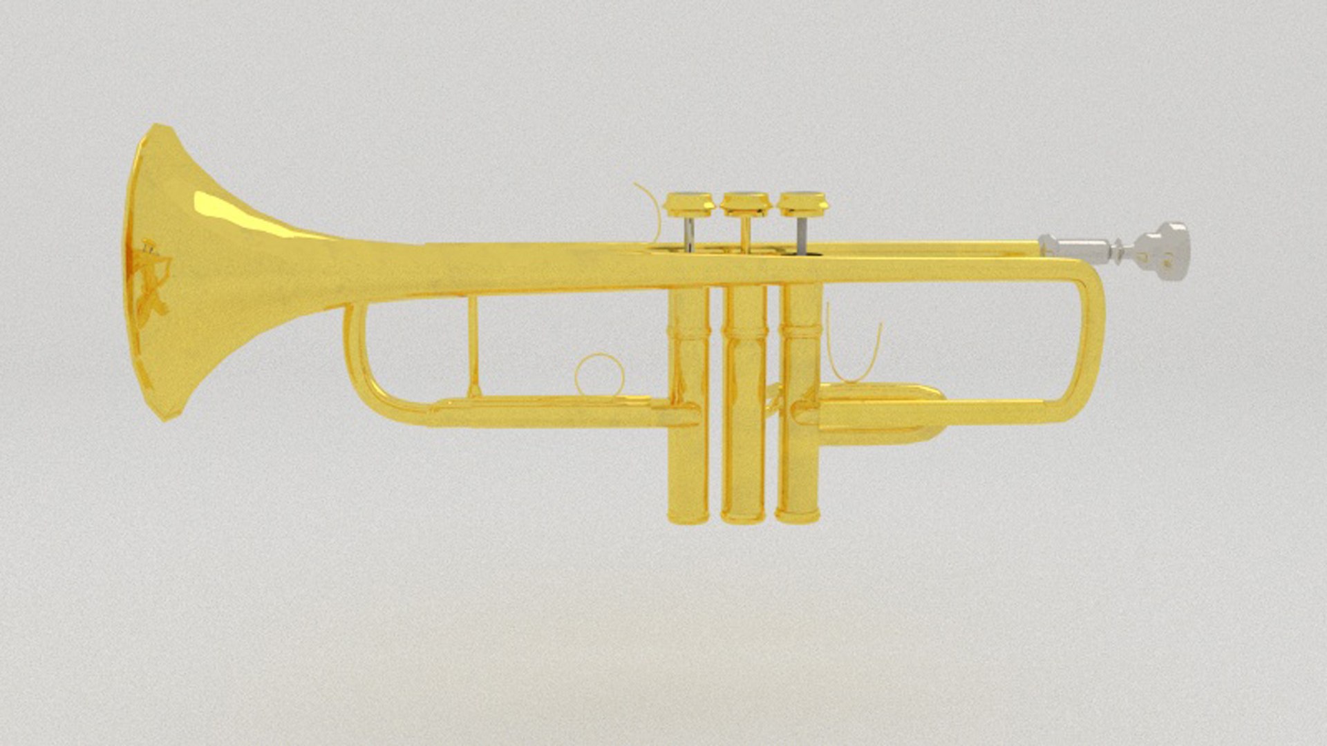Trumpet Model - TurboSquid 2175001