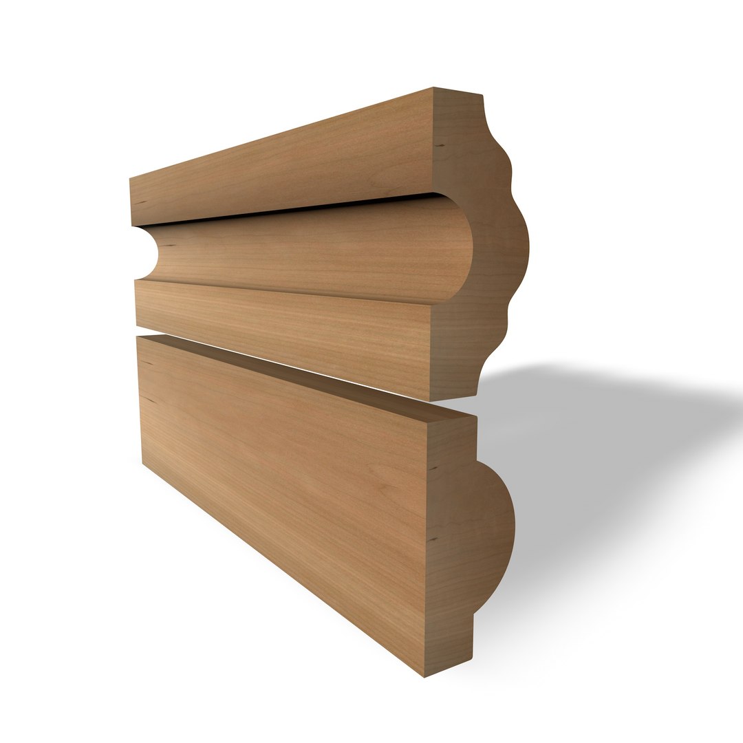 baseboards 3d model