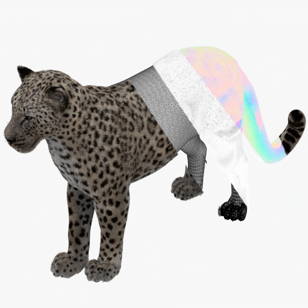 MAYA XGEN FUR Leopard 3D - TurboSquid 2038496