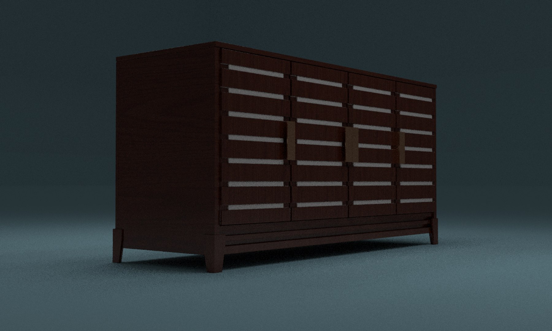3d Fancy Cabinet