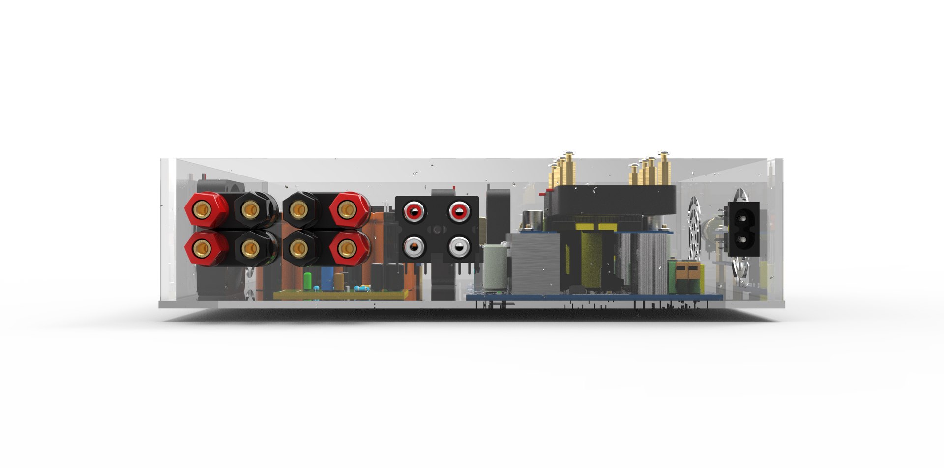 Power Amplifier 3D Model - TurboSquid 2337557