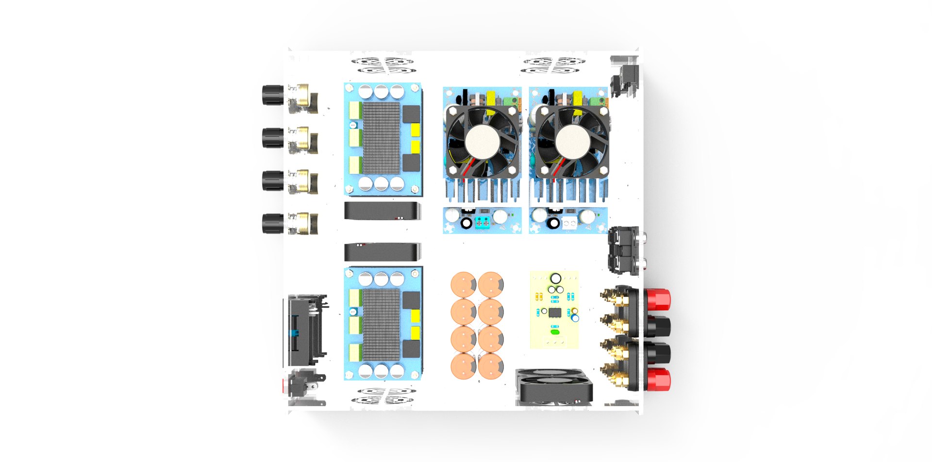 Power Amplifier 3D Model - TurboSquid 2337557