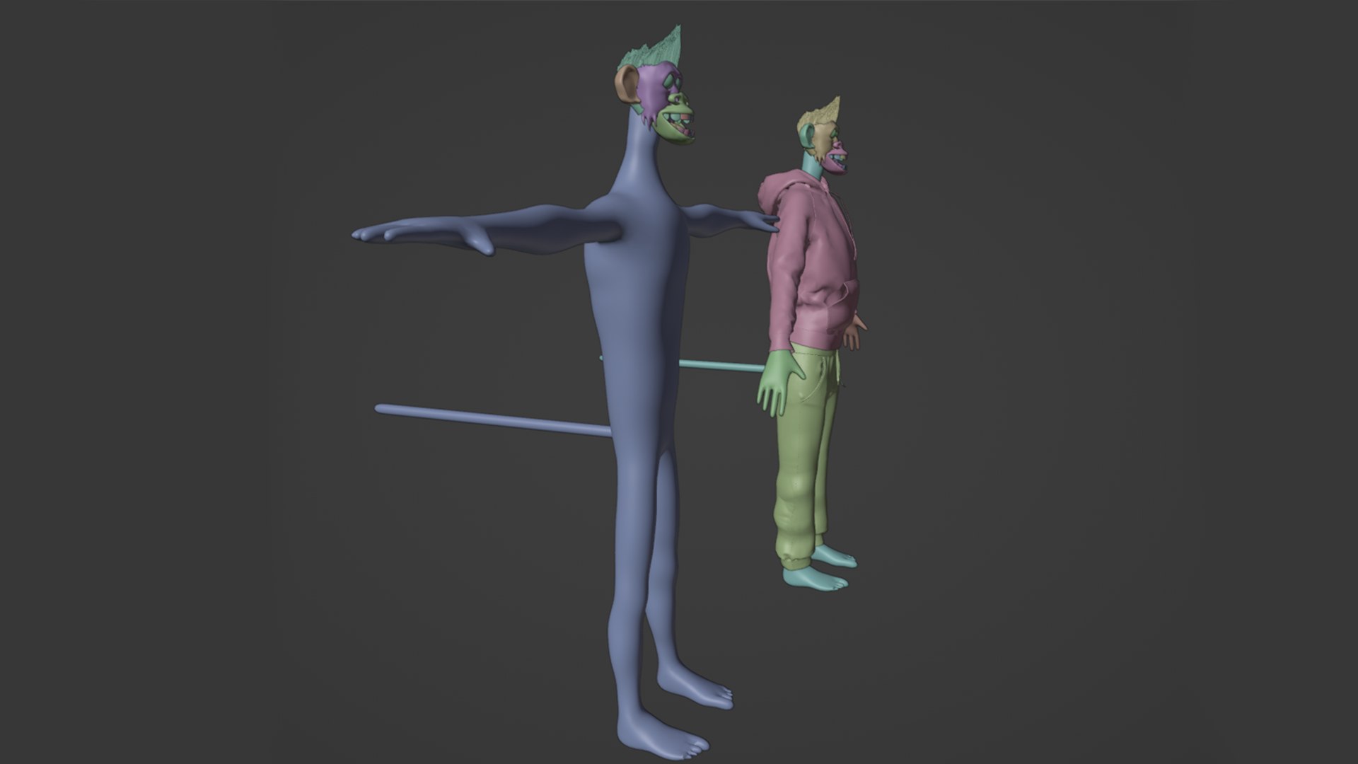 3D Famous NFT Ape High Quality Model - TurboSquid 1977425