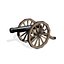 3d historical cart cannon gatling gun