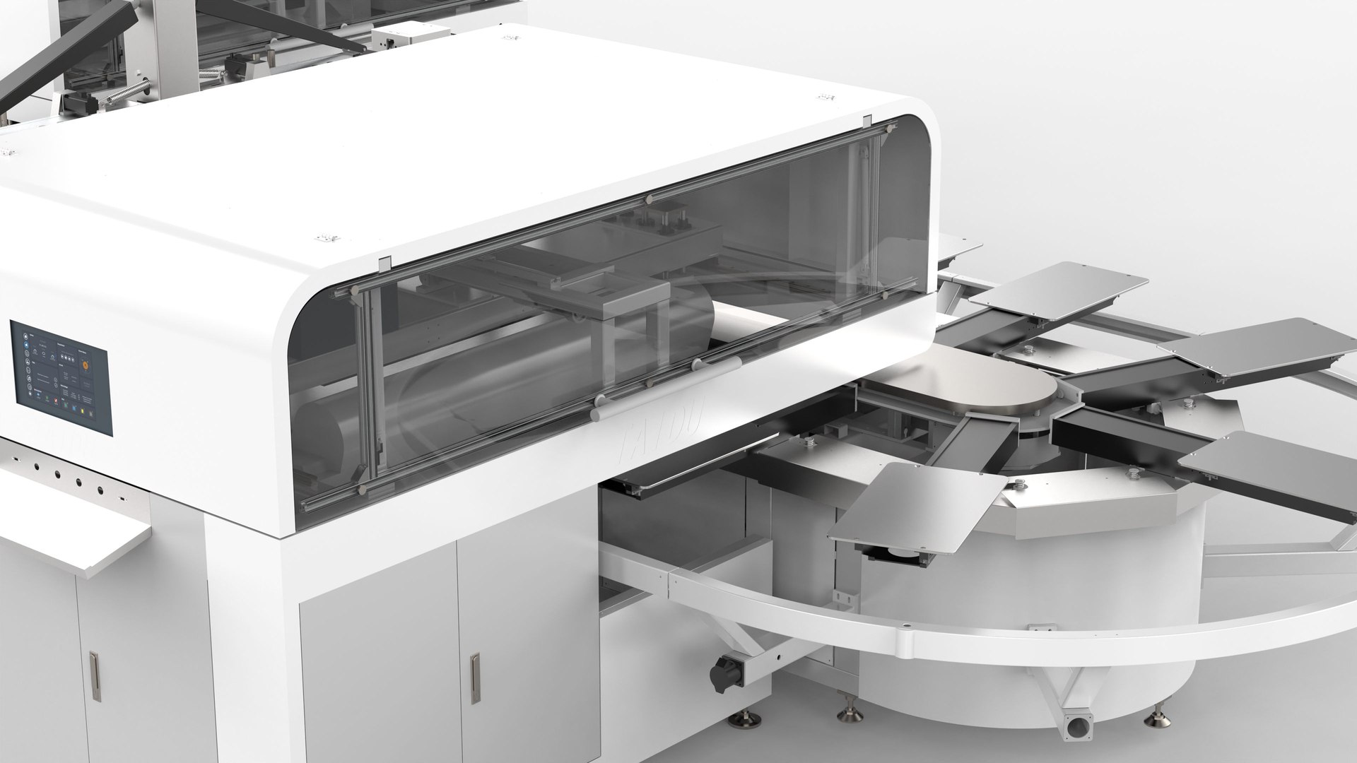 Fully Automatic Oval Printing Machine 3D Model - TurboSquid 2040835