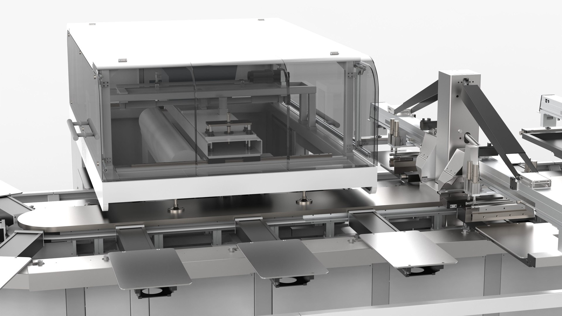 Fully Automatic Oval Printing Machine 3D Model - TurboSquid 2040835