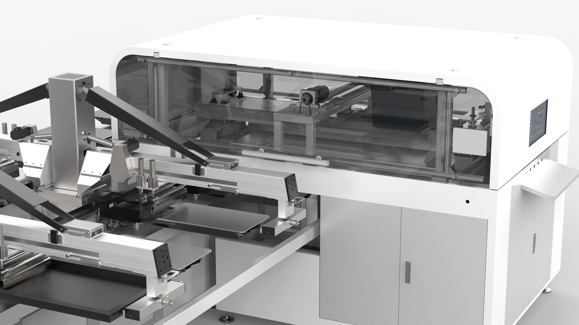 Fully Automatic Oval Printing Machine 3D Model - TurboSquid 2040835